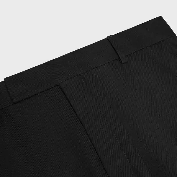 Celine Classic Trousers In Wool Gabardine