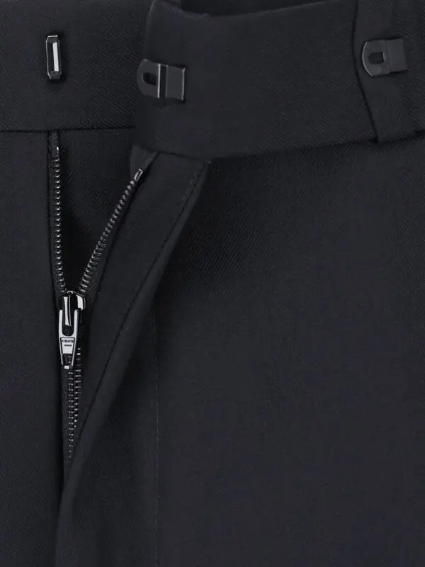 Celine Wool Gabardine Classic Trousers