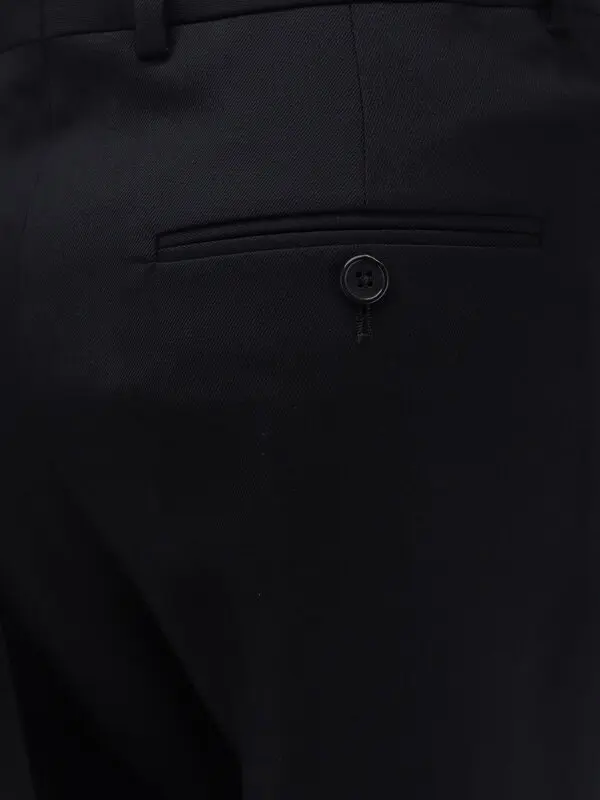 Celine Wool Gabardine Classic Trousers