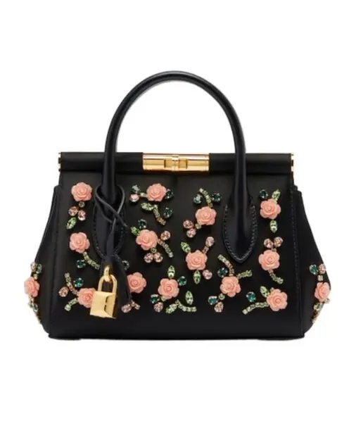 Dolce & Gabbana Marlene Small Embellished Top-handle Bag