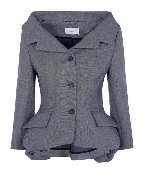 Magda Butrym Checked Blazer