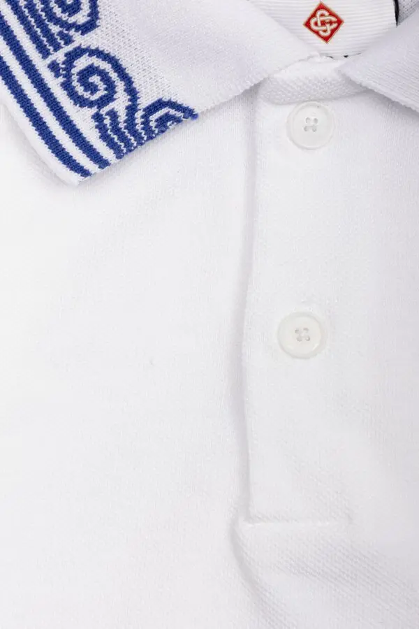 Casablanca Long-sleeve Polo Shirt