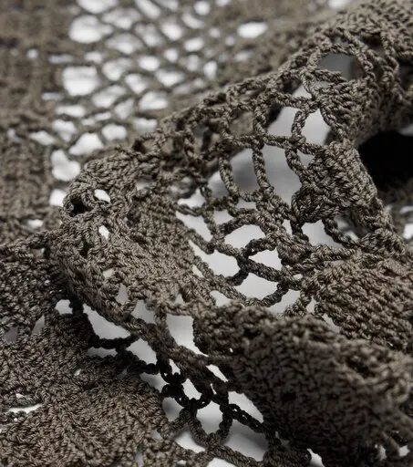 Magda Butrym Crochet Cotton Scarf