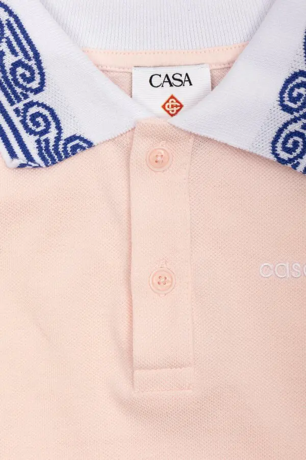 Casablanca Short-sleeved Polo Shirt