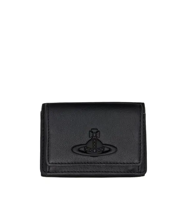 VIVIENNE WESTWOOD Tri-fold Wallet - Black