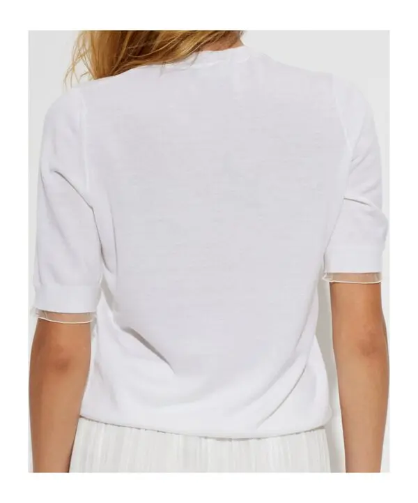 Fabiana Filippi Crew-neck Knit Top