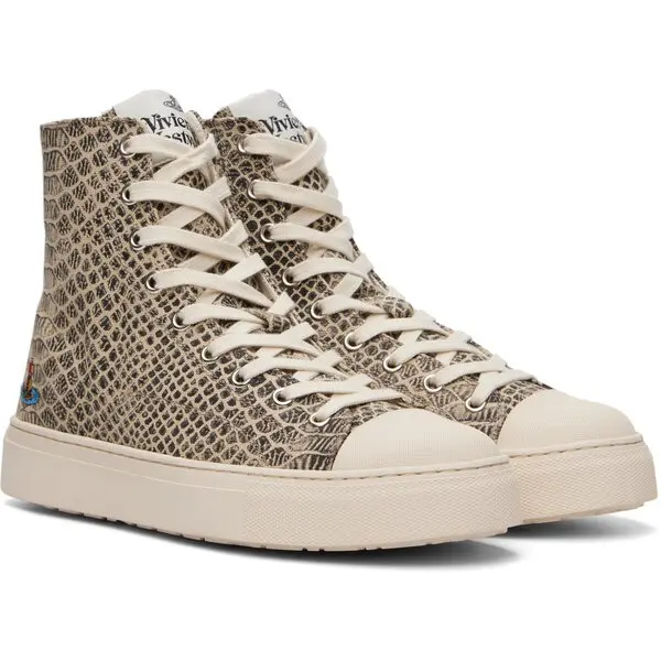 VIVIENNE WESTWOOD Plimsoll High-top Sneakers