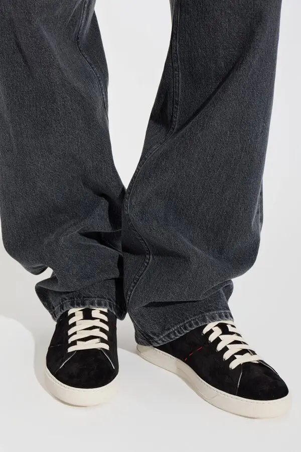 Kiton Round-toe Low-top Sneakers