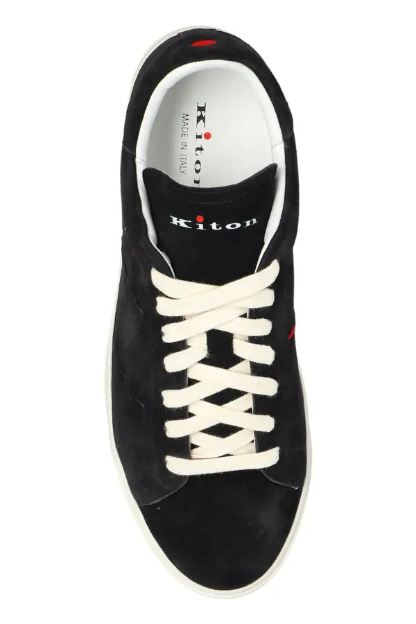 Kiton Round-toe Low-top Sneakers