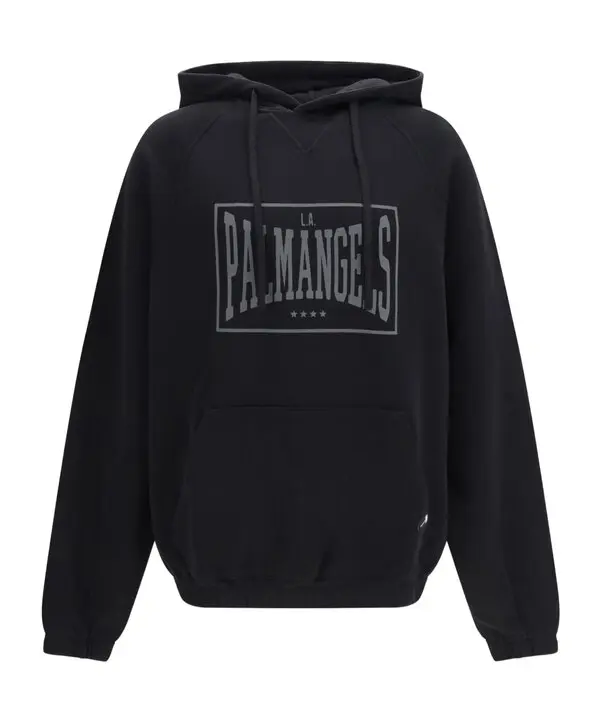 Palm Angels Long-sleeved Hooded Sweatshirt