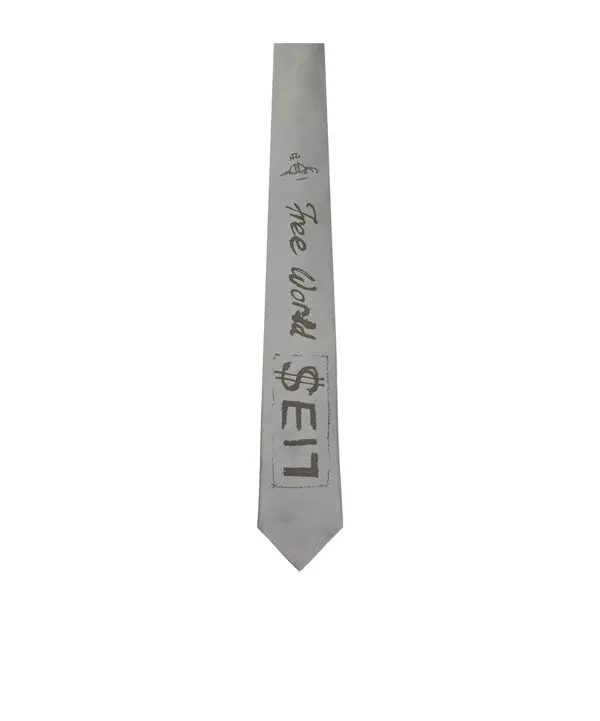 VIVIENNE WESTWOOD Free World Ties - Gray