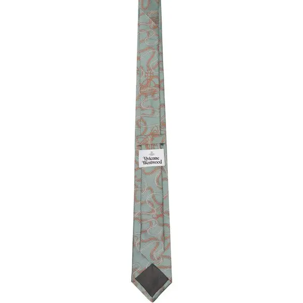 VIVIENNE WESTWOOD Silk Jacquard Tie