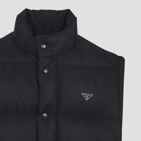 Prada High-necked Long-sleeved Down Jacket