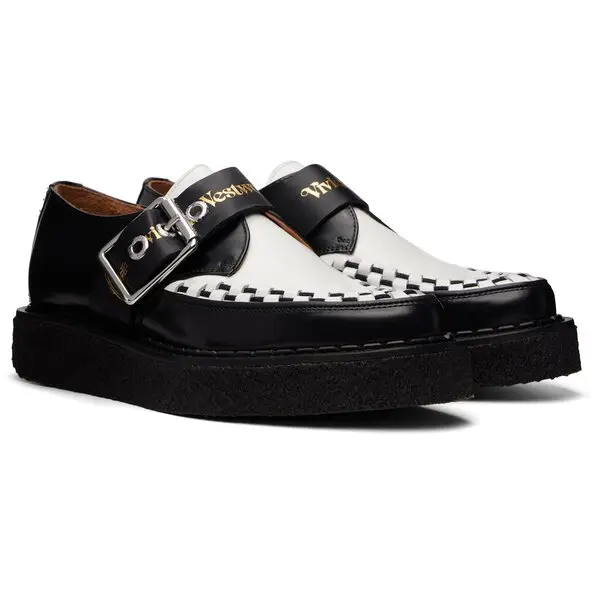 VIVIENNE WESTWOOD X George Cox Collaboration Point Toe Monk Shoes