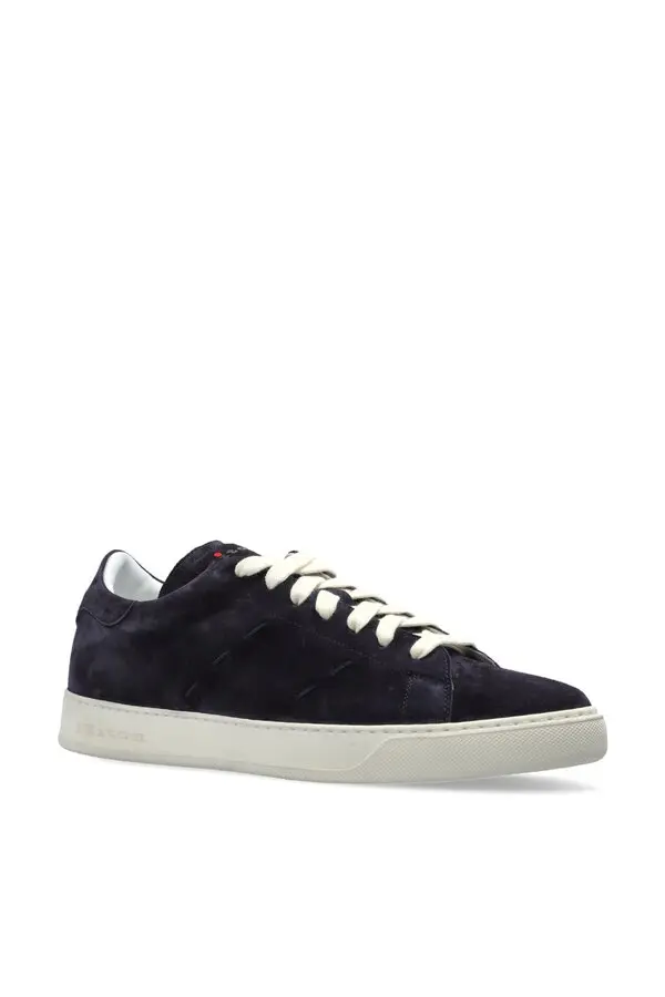 Kiton Suede Low-top Sneakers