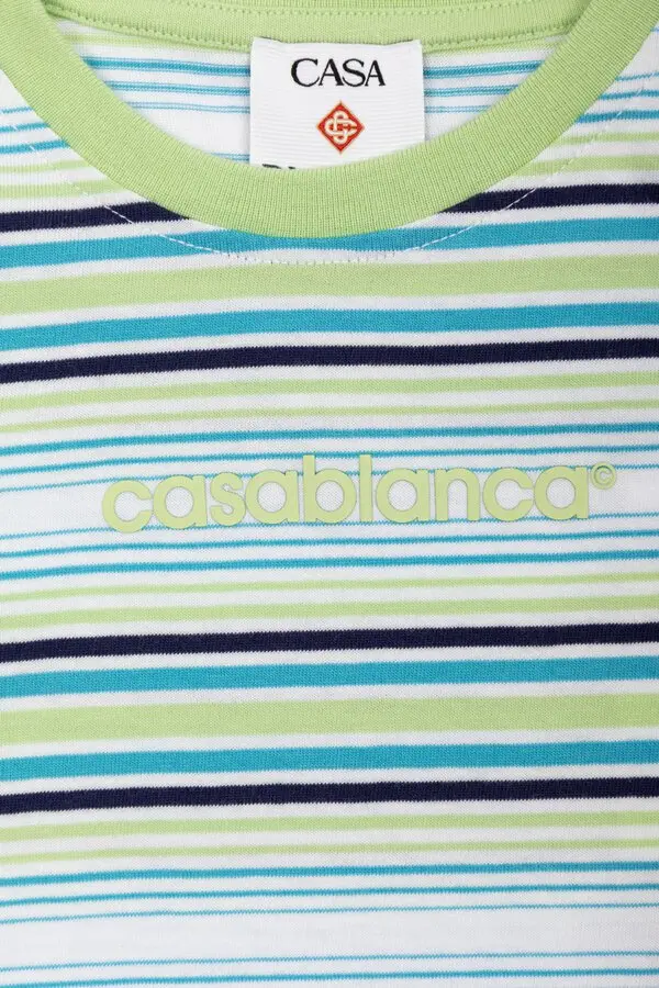 Casablanca Striped Long-sleeve T-shirt