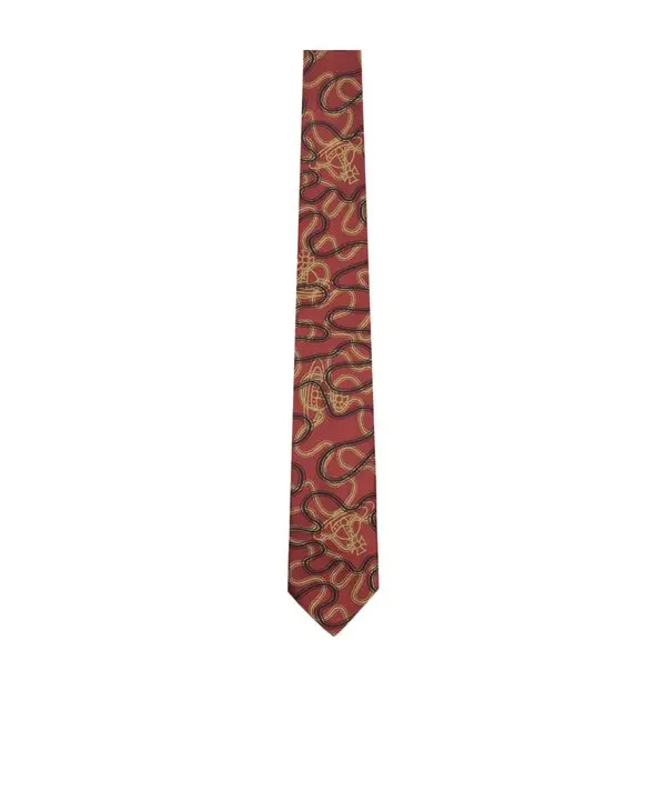 VIVIENNE WESTWOOD Orb Tie - Red