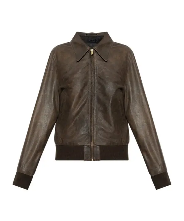 R13 Long-sleeve Leather Jacket