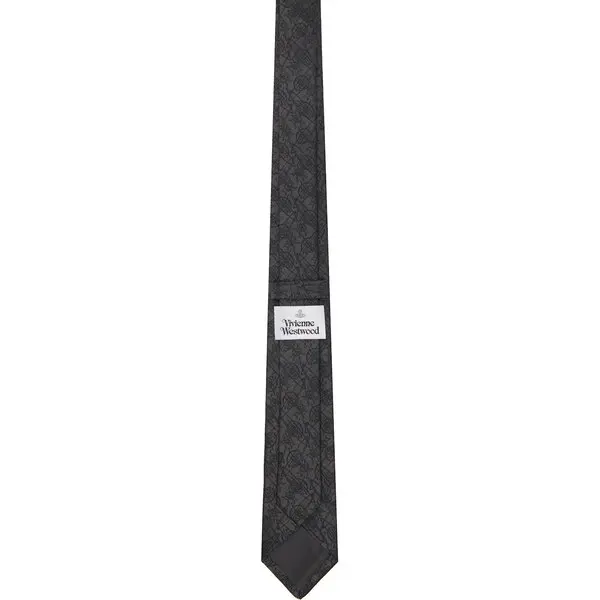 VIVIENNE WESTWOOD Silk Jacquard Tie