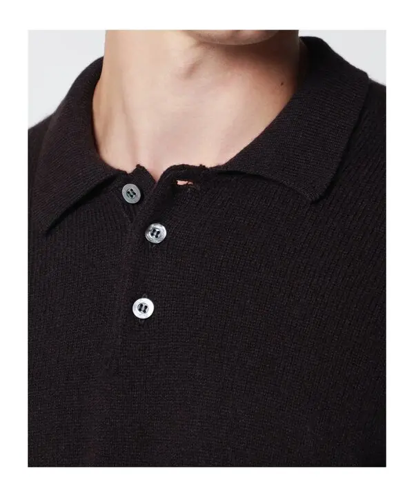 DRUMOHR Wool Polo Sweater