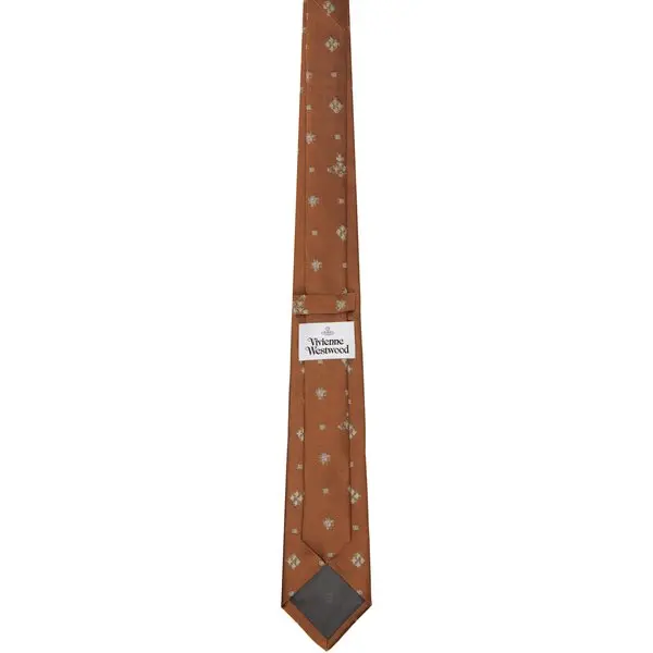 VIVIENNE WESTWOOD Silk Jacquard Tie