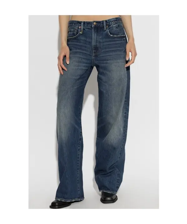 R13 Belt Loop Jeans - Blue