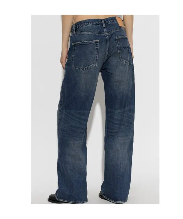 R13 Belt Loop Jeans - Blue