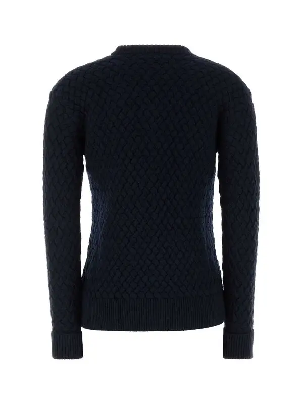 Bottega Veneta Crew Neck Long-sleeved Knitwear