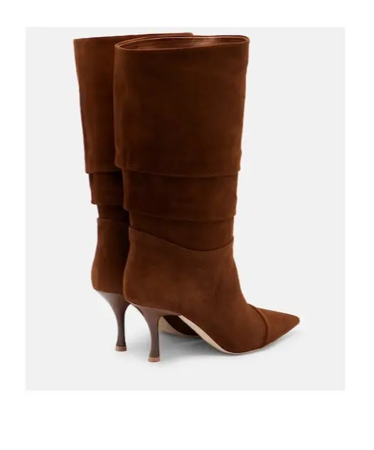 MALONE SOULIERS Isley 70 Suede Ankle Boots