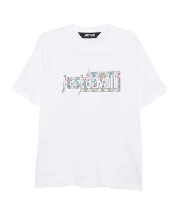 Just Cavalli Floral-print T-shirt
