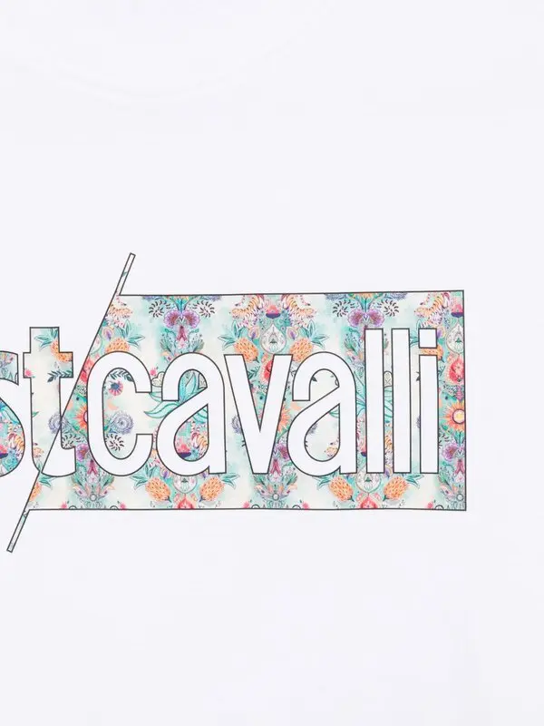 Just Cavalli Floral-print T-shirt