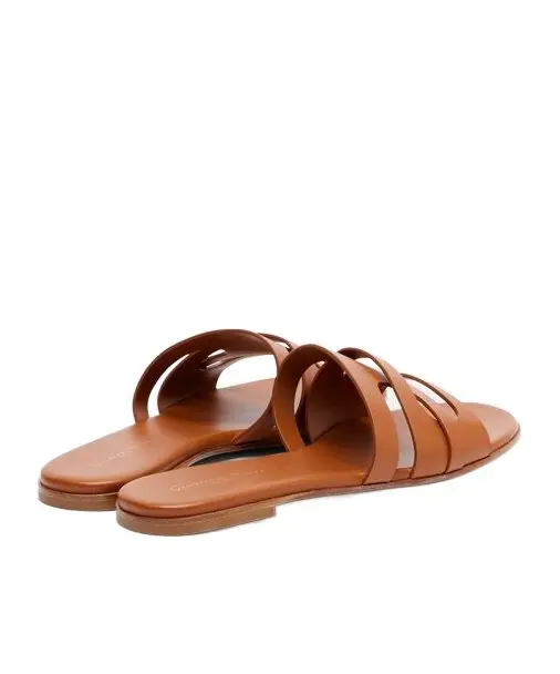GIANVITO ROSSI Leather Slides