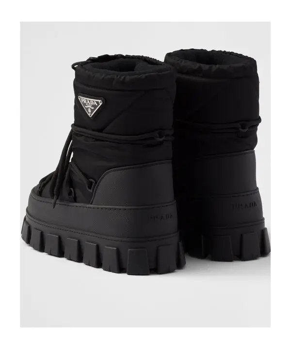 Prada Re-nylon Gabardine Après-ski Boots