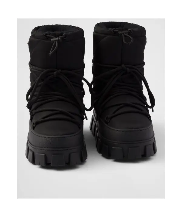Prada Re-nylon Gabardine Après-ski Boots