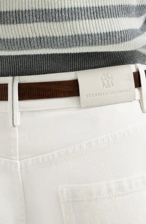 Brunello Cucinelli Relaxed Trousers With Monili