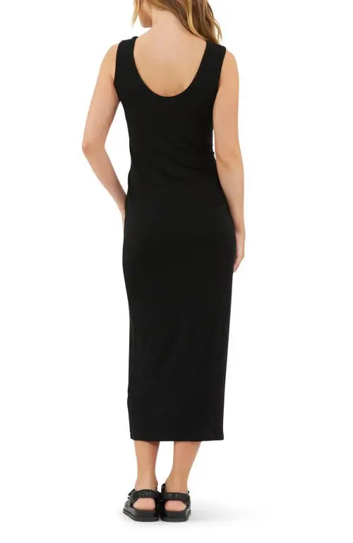 RIPE MATERNITY Rib Maxi Nursing Dress