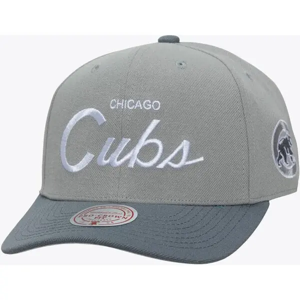 Mitchell & Ness Chicago Cubs Thunderstorm Head Coach Pro-crown Adjustable Cap