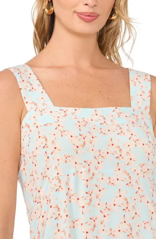 Vince Camuto Print Sleeveless Maxi Dress
