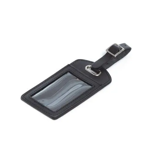 KORCHMAR Full-grain Leather Luggage Tag - Espresso