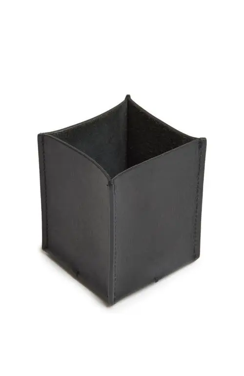 KORCHMAR Rushmore Leather Desk Set - Black