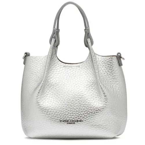 GIANNI CHIARINI Dua Leather Mini Hobo Bag