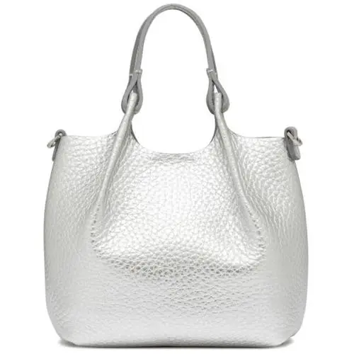 GIANNI CHIARINI Dua Leather Mini Hobo Bag