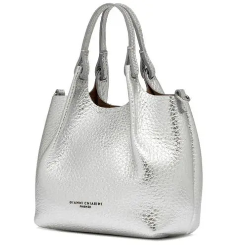 GIANNI CHIARINI Dua Leather Mini Hobo Bag
