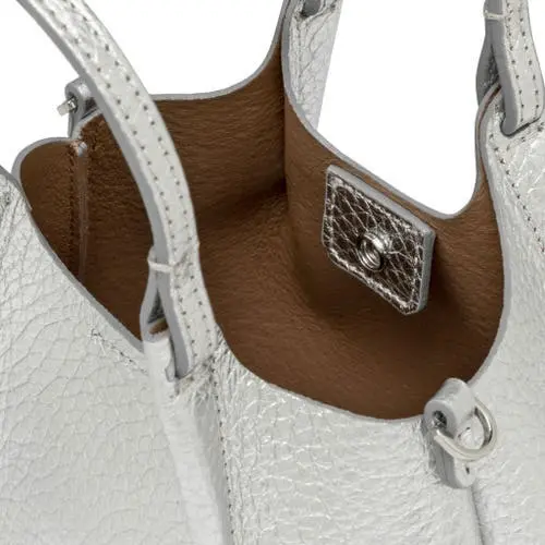GIANNI CHIARINI Dua Leather Mini Hobo Bag