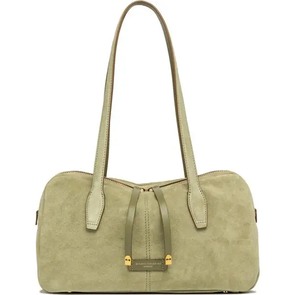 GIANNI CHIARINI Aryna Suede Satchel Bag