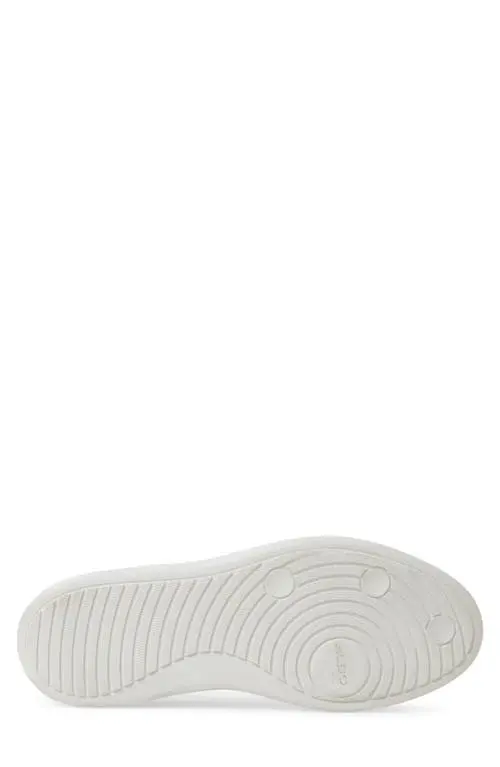 Aldo Todd Faux Leather Lace-up Sneakers - White