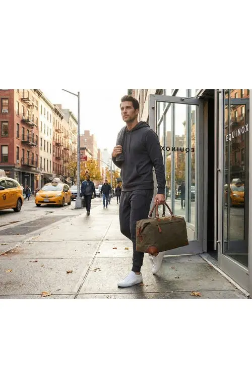 KORCHMAR Fulton Waxed Canvas Framed Duffel