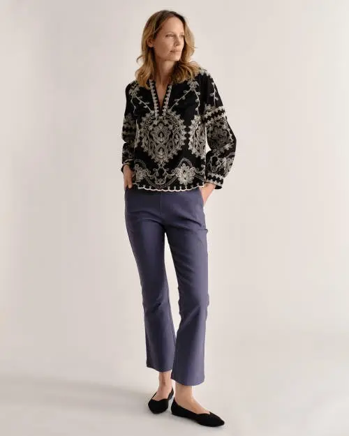 CARTOLINA Ynez Embroidered Top