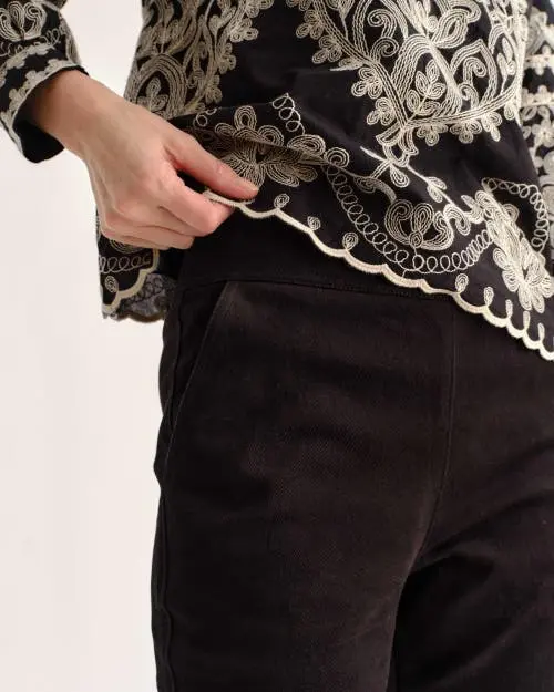 CARTOLINA Ynez Embroidered Top