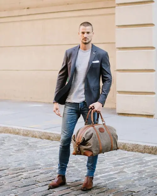 KORCHMAR Twain Waxed Canvas Weekender